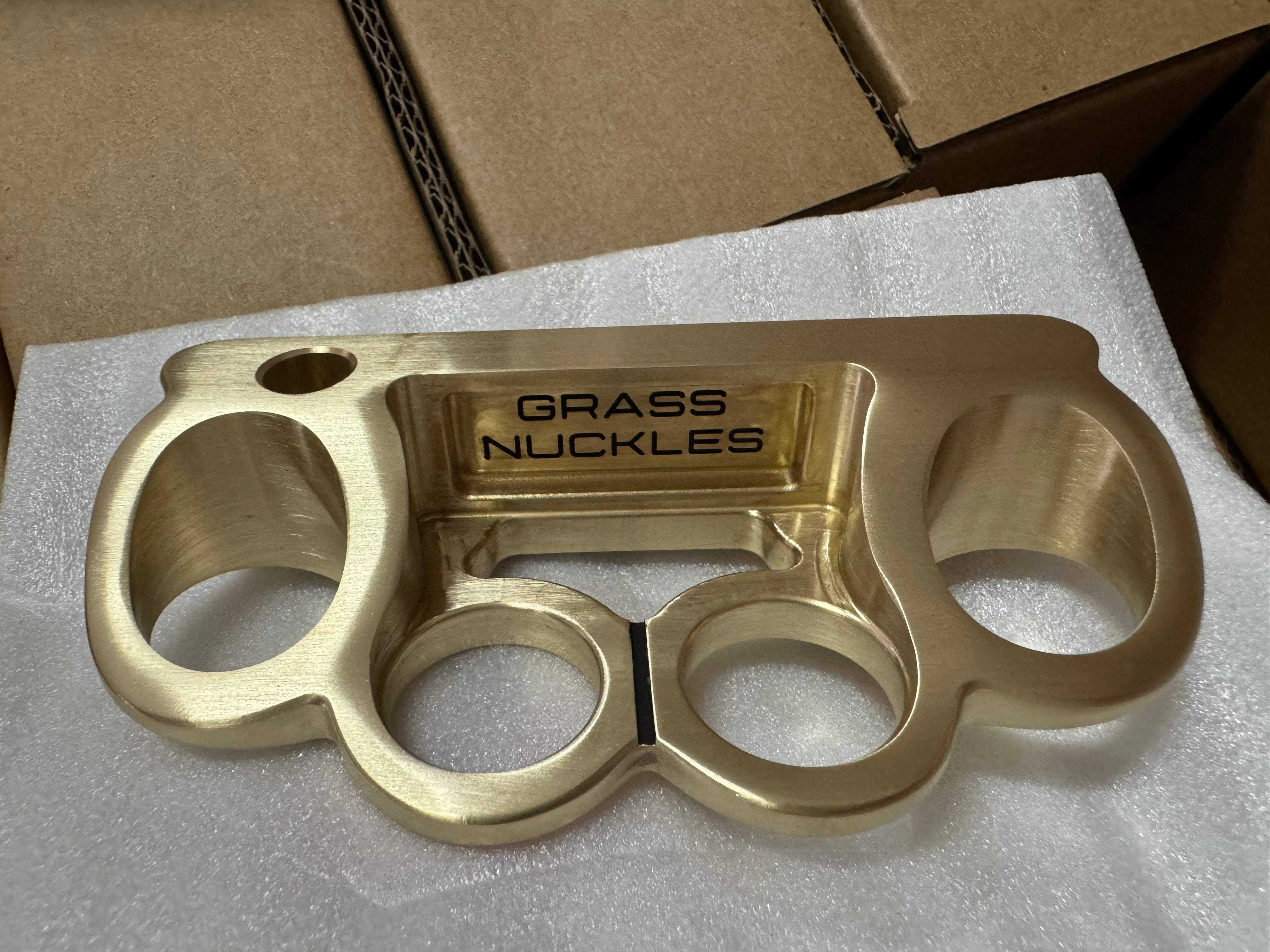 Grass Nuckles Putter Head Only